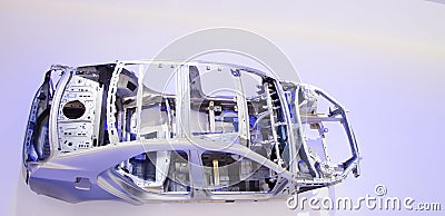 The Frame Structure Of The Car Stock Photos - Image: 35482873