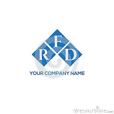 FRD Letter Logo Design On WHITE Background. FRD Creative Initials ...