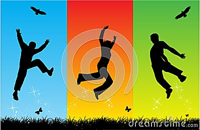 Free Jumping Stock Photography - Image: 2263062