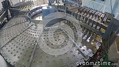 Ice Cream Production at the Factory. Automatic Production of Ice Cream ...