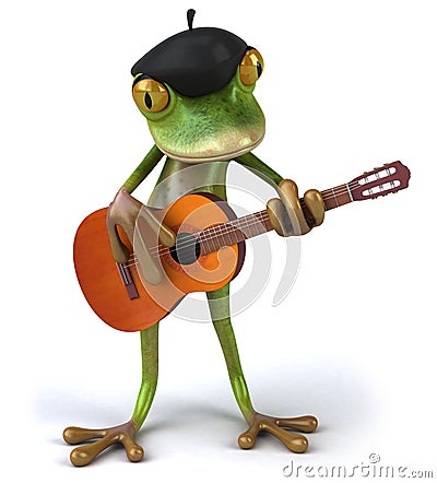French Frog Stock Image | CartoonDealer.com #22747351