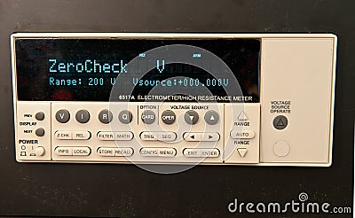 Frequency Generator With Electronic Display Royalty-Free Stock Photo ...