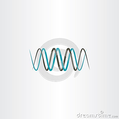 Frequency Wavelength Logo Vector Symbol | CartoonDealer.com #203978650