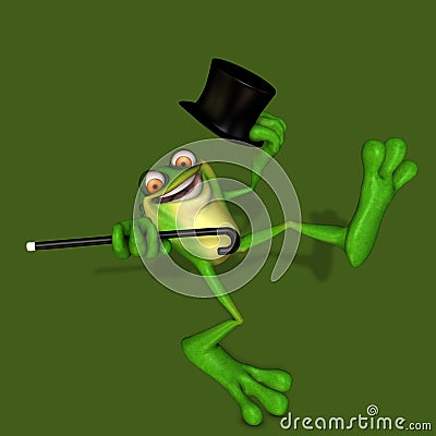 Frog Dance 1 Stock Photo - Image: 2650820