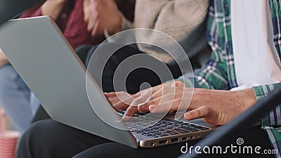 In Front of the Camera Attractive Group of Students Happy and Smiling ...