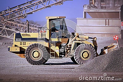 Front End Loader Royalty Free Stock Image - Image: 196336