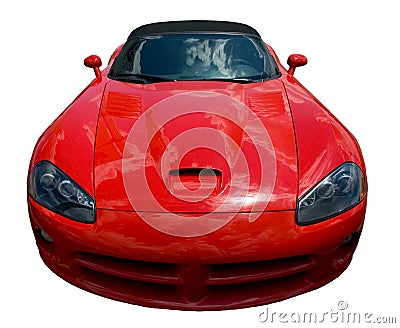 Front End Of A Sports Car Royalty Free Stock Photo - Image: 134895
