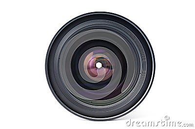 Front View Of A Lens Royalty Free Stock Photo - Image: 24914225