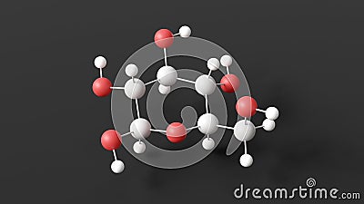 Fructose Molecule, Molecular Structure, D-fructose, Ball And Stick 3d ...