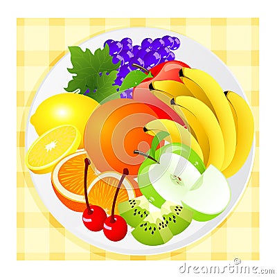 Fruit Plate Stock Photography - Image: 15606192