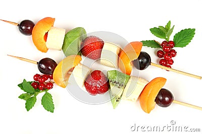 Fruit On A Stick Stock Photo - Image: 6105700