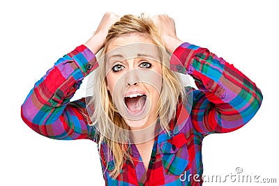 Frustration And Stress Royalty Free Stock Image - Image: 16610176
