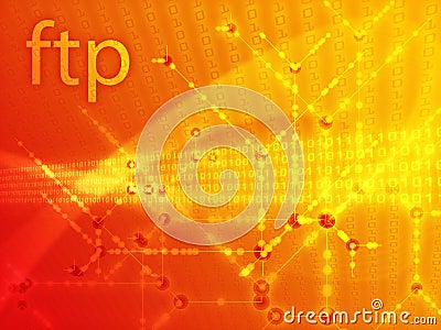 Ftp Data Illustration | CartoonDealer.com #6924162
