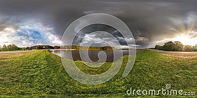 Full Seamless Spherical Hdri Panorama 360 Degrees Angle View On The ...