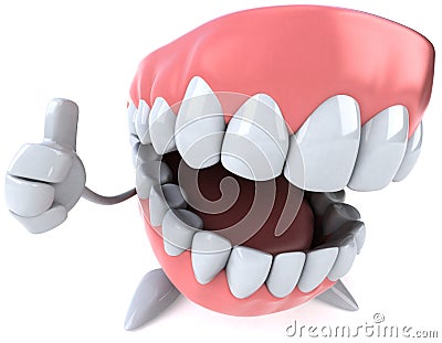 Fun Teeth Royalty Free Stock Photography - Image: 15978667