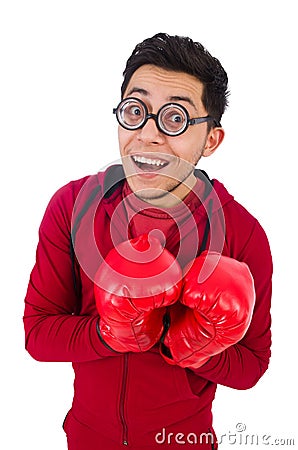 Funny Boxer Royalty-Free Stock Photography | CartoonDealer.com #39270617