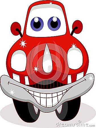 Funny Car Cartoon Stock Photos - Image: 22819673