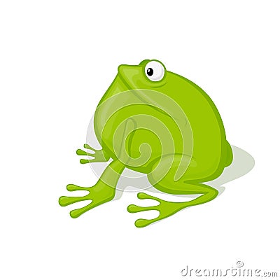 Funny Cartoon Toad Illustration. | CartoonDealer.com #79722735