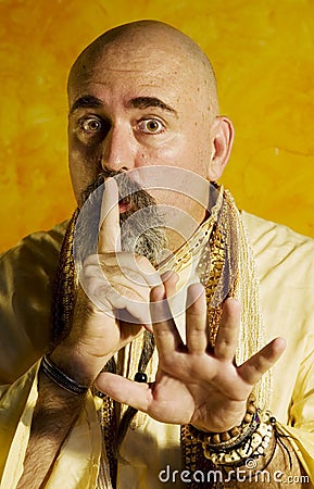 Funny Guru Stock Photography - Image: 3020732