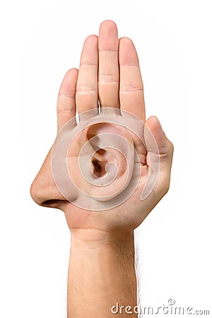 Funny Hand Stock Images - Image: 3225894