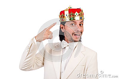Funny King Royalty Free Stock Photo - Image: 35815905