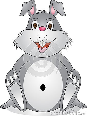 Funny Rabbit Cartoon Stock Images - Image: 23494584