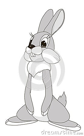 Bad rabbit stock vector. Illustration of hacker, ears - 153317962