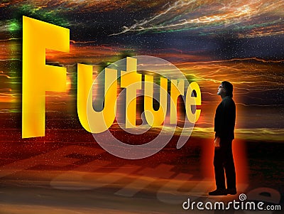 Future Is Coming Royalty-Free Stock Photo | CartoonDealer.com #4800315