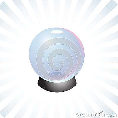 Future Prediction Crystal Ball Illustration Royalty-Free Cartoon ...