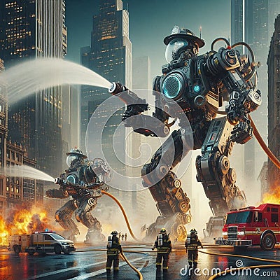 In The Future, Will Flying Robots Replace Firefighters In The Riskiest ...