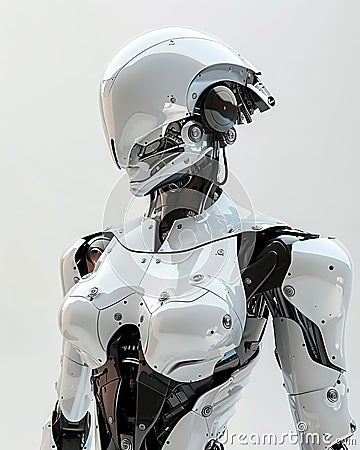 93 Futuristic 3D Robotic Cyborg Female Humanoid Android Character ...