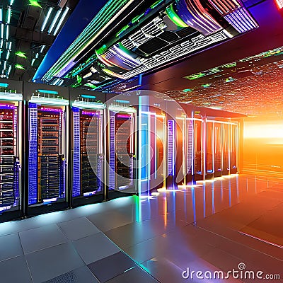 1101 Futuristic Data Center: A Futuristic And Sci-fi-inspired ...