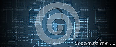 Futuristic Data Sequences In A Holographic Folgers Technology Display ...