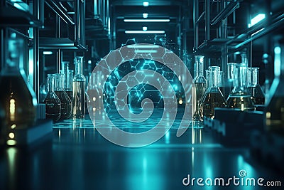 Futuristic Laboratory Research: Advanced Scientific Experiments In A ...