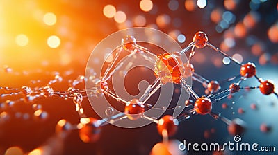 Futuristic Nano Architecture Conceptual Visualization Stock Photo ...