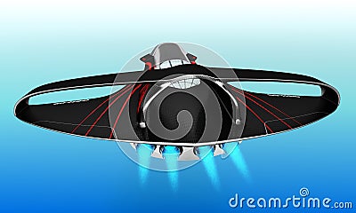 A Futuristic Project Of A Supersonic Passenger Business Jet Is Designed ...