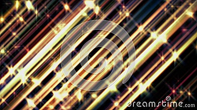 Futuristic Sci-fi Shining Blinking Glow Animation in Linear Background ...