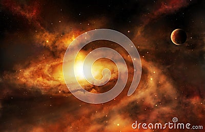 Galaxy Core Nebula In Deep Space Royalty Free Stock Photos - Image ...