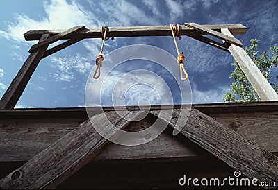 Gallows In Arizona Stock Photography - Image: 2601282