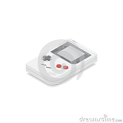 Gameboy Classic Icon Cartoon Vector | CartoonDealer.com #196094283
