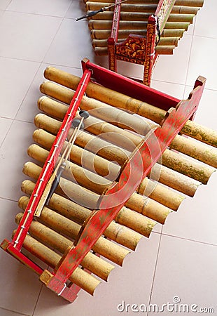 Gamelan Musical Instruments Of Bali Stock Photos - Image: 10928093