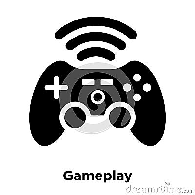 Gameplay Icon Vector Isolated On White Background, Logo Concept ...