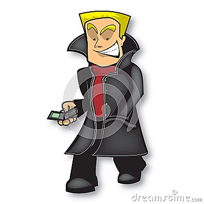 Gang Member Vector Illustration | CartoonDealer.com #4339128