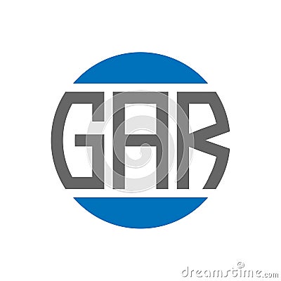 GAR Letter Logo Design On White Background. GAR Creative Initials ...