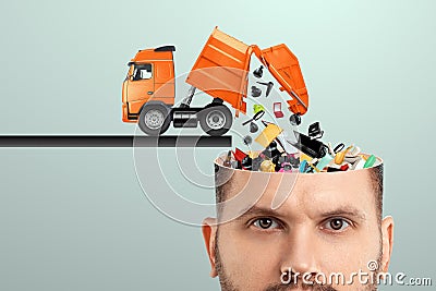 Garbage In The Head, Clogging Up The Head With Unnecessary Information ...