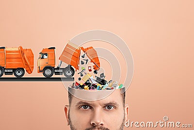 Garbage In The Head, Clogging Up The Head With Unnecessary Information ...