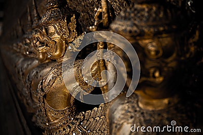 Garuda Fight The Snake Stock Photography | CartoonDealer.com #45743618