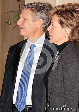 Gary Johnson With Fiance Kate Prusack Editorial Photo - Image: 22608176
