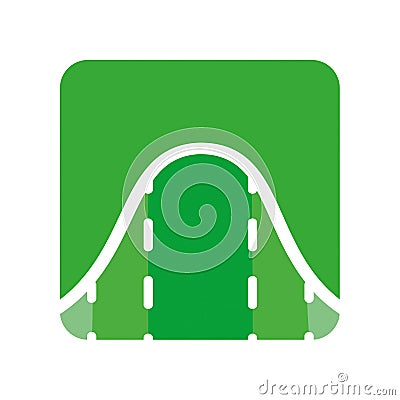 Gauss Curve, Normal Probability Distribution Cartoon Vector ...