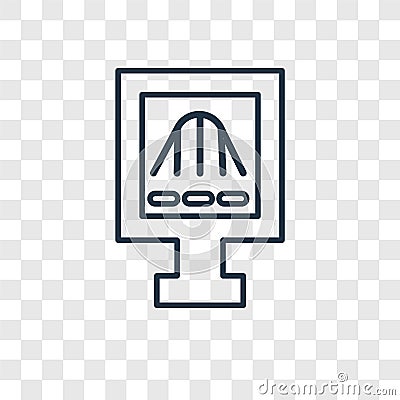 Gaussian Function Concept Vector Linear Icon On Transpa | CartoonDealer ...
